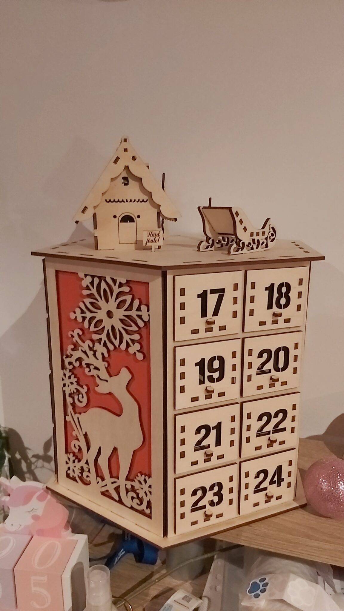 Puidust advendikalender - Meistrimehed